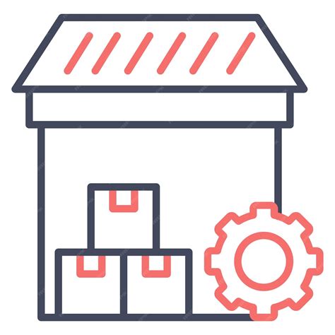 Premium Vector Warehouse Management Vector Illustration Style