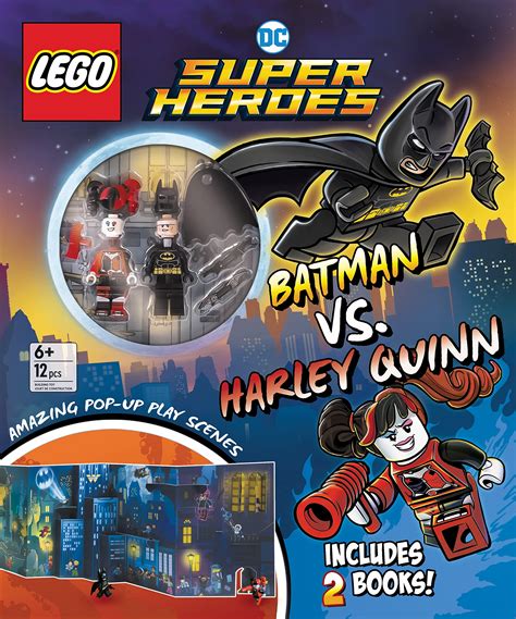 Lego® Dc Super Heroes™ Batman Vs Harley Quinn Activity Book With Fun