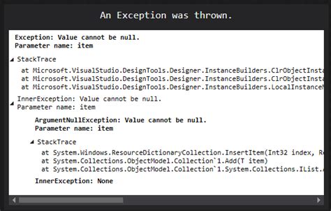 Wpf Demo Project Some Xaml Windows And Pages Are Not Visible In Vs Design Window With
