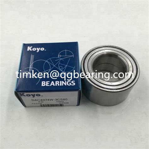 KOYO bearing DAC4074W-3CS80 front wheel bearing