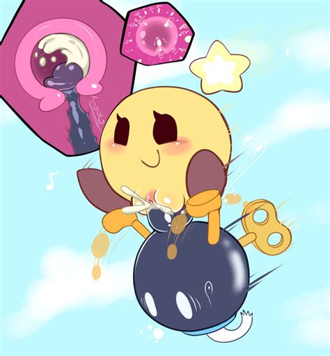 Rule 34 Armless Black Body Black Skin Blue Background Blush Bob Omb Bodily Fluids Cervical