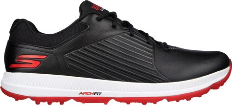 Buy Skechers Elite Arch Fit Waterproof Golf Shoe Sneaker Black Red From