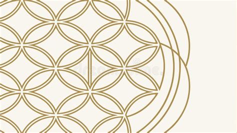 Geometric Flower Pattern Decorative Floral And Abstract Design Vector Design Generative Ai