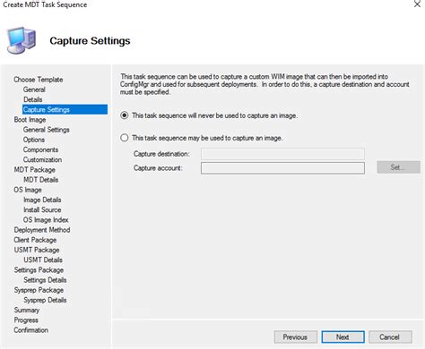 Task Sequence Windows Easy Center Corp Consulting