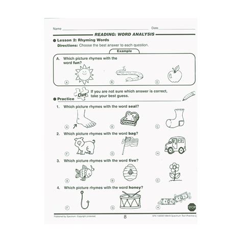 Spectrum Test Practice Workbook Grade 2 Spectrum Test Practice Workbook Grade 2