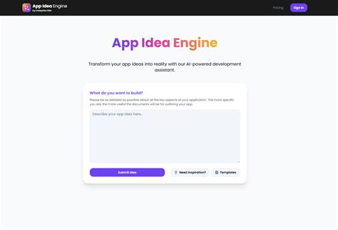 App Idea Engine