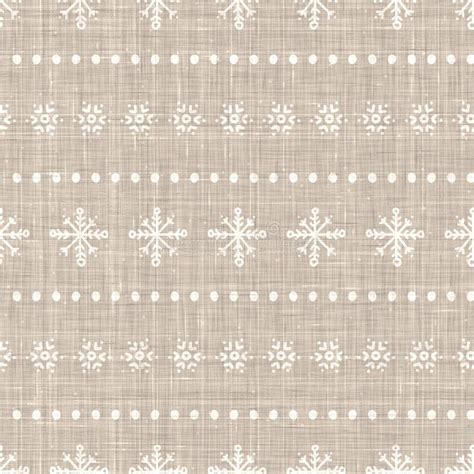 Seamless Winter Snowflake Background Pattern Simple Gender Neutral