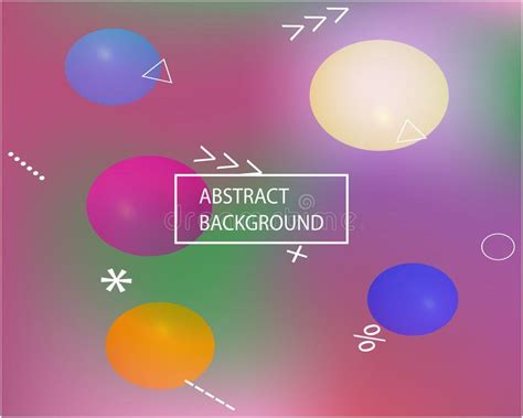 Smooth Gradient Mesh Background Stock Illustration Illustration Of