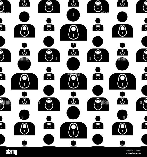 Secure User Login Password Protected Personal Data Protection Authenticate Icon Internet