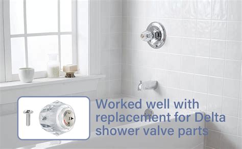 Rp2391 Single Shower Knob Replacement For Delta Faucet Single Clear