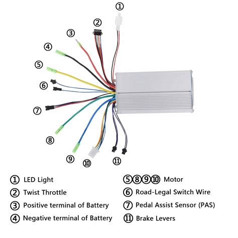 E Bike Controller Wiring