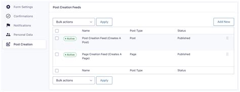 Creating Feeds For Advanced Post Creation Gravity Docs