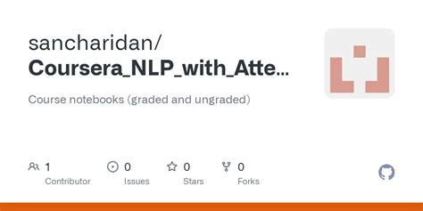 Github Sancharidancourseranlpwithattentionmodels Course