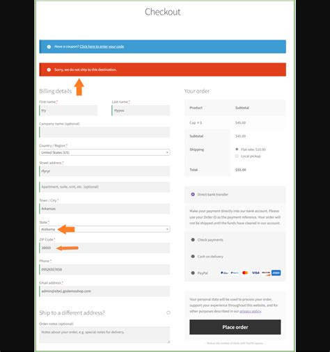 How To Restrict Woocommerce Shipping By Postcode 6 Easy Steps Aovup