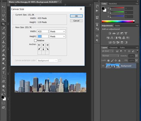 Solved Canvas Size Transform Tool Adobe Support Community