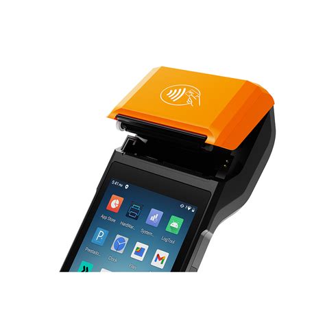 Handheld Touch Screen Nfc Android 13 Portable Pos System With Printer