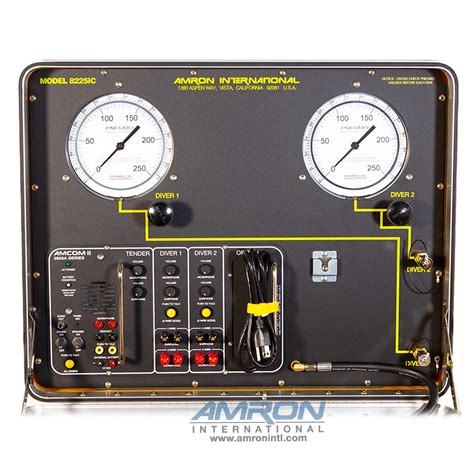 Amron 8225ic 01 Two Diver Air Control And Depth Monitoring System With