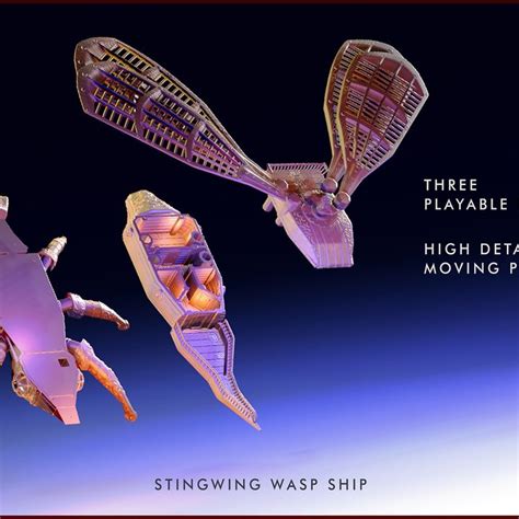 3d Printable Stingwing Complete Pack By Novaminis