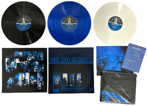 Jack White Live At Third Man Records Complete Us 3 Lp Vinyl Set