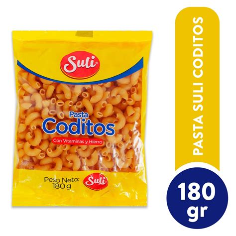 Comprar Pasta Suli Coditos 180 G Walmart Honduras Paiz Honduras
