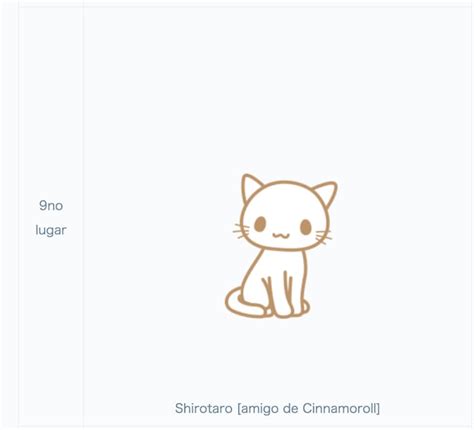 ¿quién Es Shirotaro El Personaje De Sanrio Más Bonito Es Un Gatito