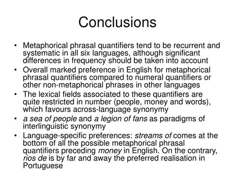 Ppt Metaphorical Phrasal Quantifiers And Synonymy In A Cross Linguistic Perspective Powerpoint