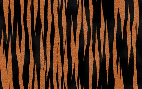 Camouflage Tiger Seamless Pattern Texture Light Orange Background And