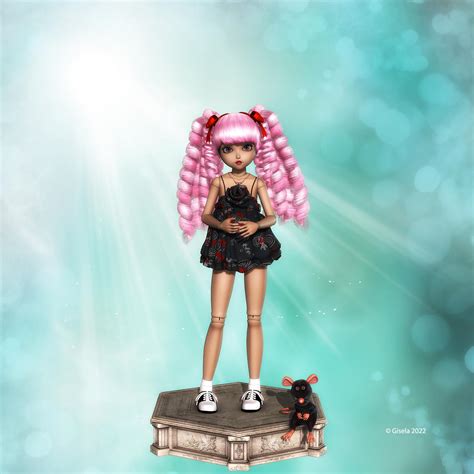 Ball Joint Doll 3d Render Digital Art By Gise