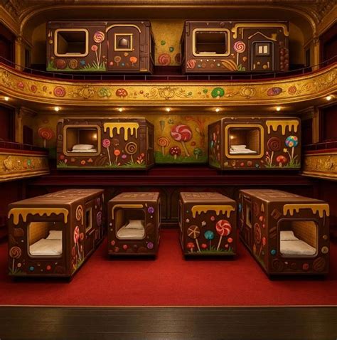 Our New Project In The Movie Theater Of The Swiss Chocolate Hotel In