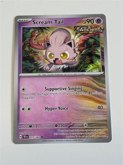 Scream Tail Pokémon Temporal Forces Köp På Tradera 701264448