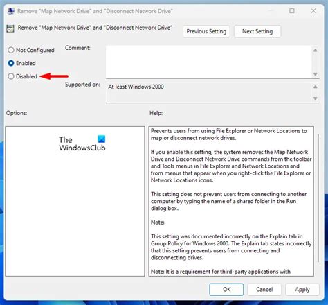 how to remove map network drive context menu item on windows 11 10