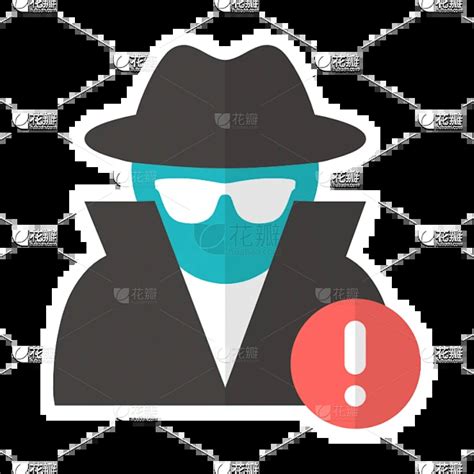 Icon 扁平面性网络安全图标16素材 花瓣网