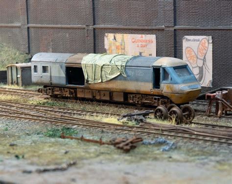 Oo Gauge Locomotive Class 43 125 Hst Diesel Heavily Rusted And