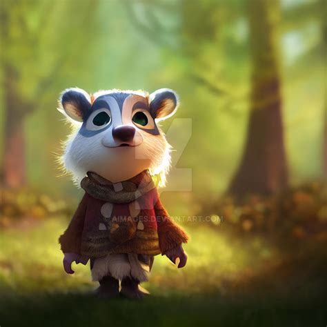 Cute Badger 02 By Aimages On Deviantart