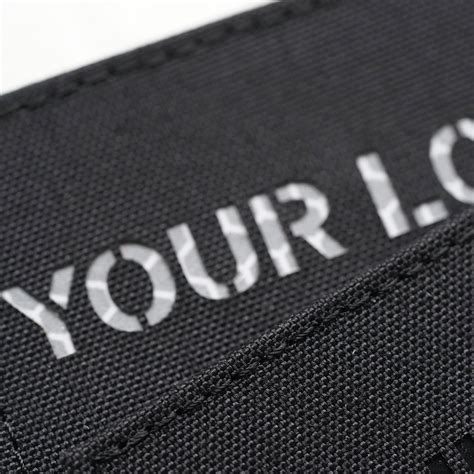 3 5x2in Custom Callsign Patch Ir Patch Infrared Reflective Etsy