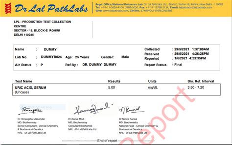 Uric Acid Test Price Purpose Procedure And Normal Range