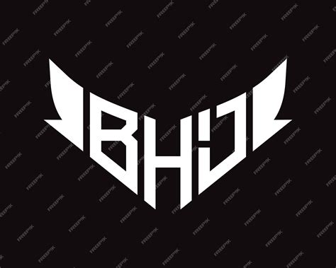 Premium Vector Bhj Letter Logo Design Template