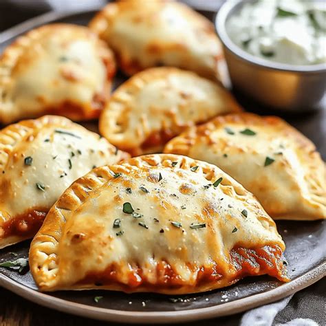 Easy Mini Calzones Deliciously Crispy Pizza Pockets In 15 Mins