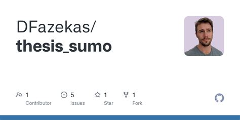 Github Dfazekasthesissumo
