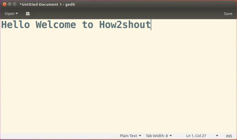 How To Increase Font Size In Gedit Text Editor In Ubuntu Linux H S Media