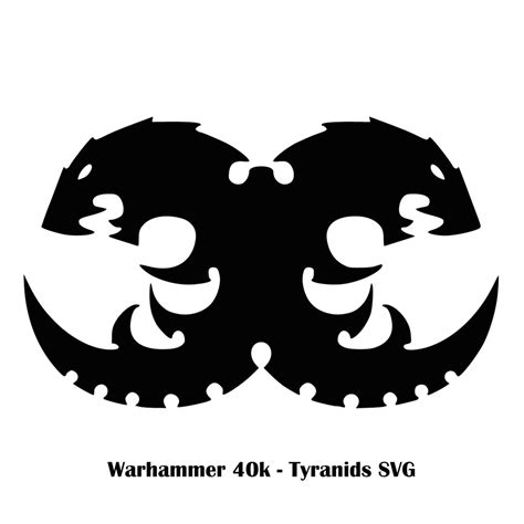 W40k Tyranids Logo Svg File Digital Download Digital Etsy Portugal