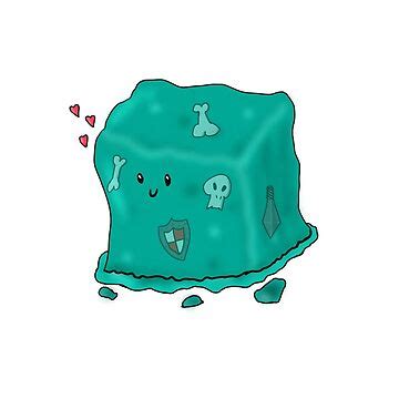 Gelatinous Cube Cute Dnd Cartoon Tote Bag For Sale By Cairoa