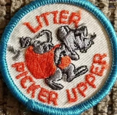 Litter Picker Upper Gsa Activity Fun Patch