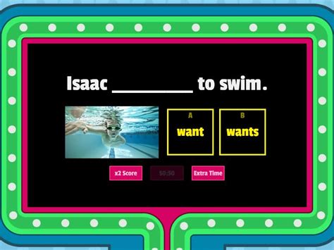 The Third Person Singular Verbs Gameshow Quiz