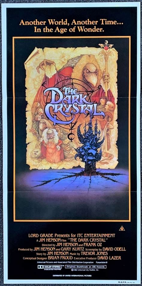 All About Movies The Dark Crystal 1982 Daybill Movie Poster Jim
