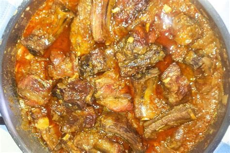 Costillas De Cerdo En Salsa Roja Con Chile Serrano Una Delicia Que