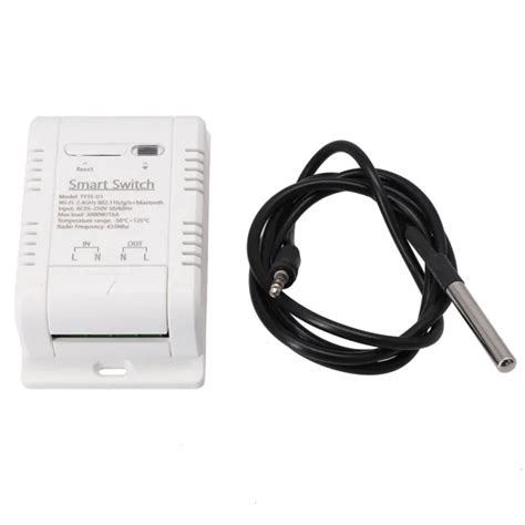 Interrupteur Sans Fil Tuya Wifi Et Capteur Ds18b20 Pour Rendre Votre