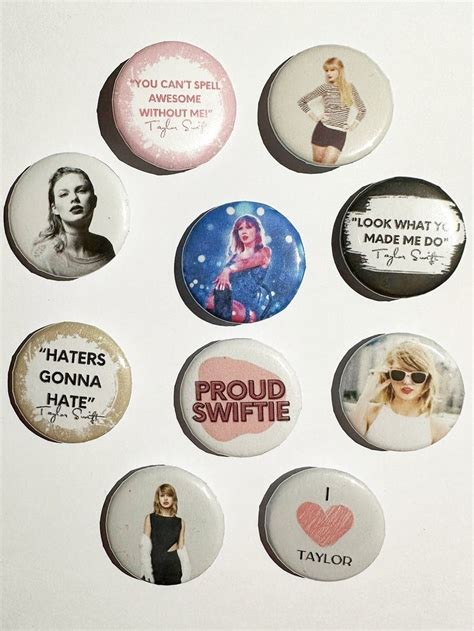 Taylor Swift T 25mm1inch Badge Etsy Uk