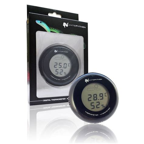 White Python Digital Thermo Hygrometer — Reptiles By Post