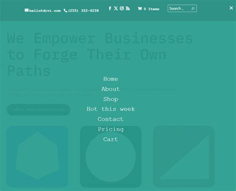 Style Your Divi Fullscreen Menu For All Screen Sizes Divi Life